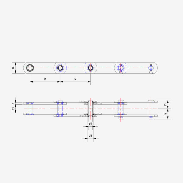 Welded chains DIN 8167 M – ScanChain